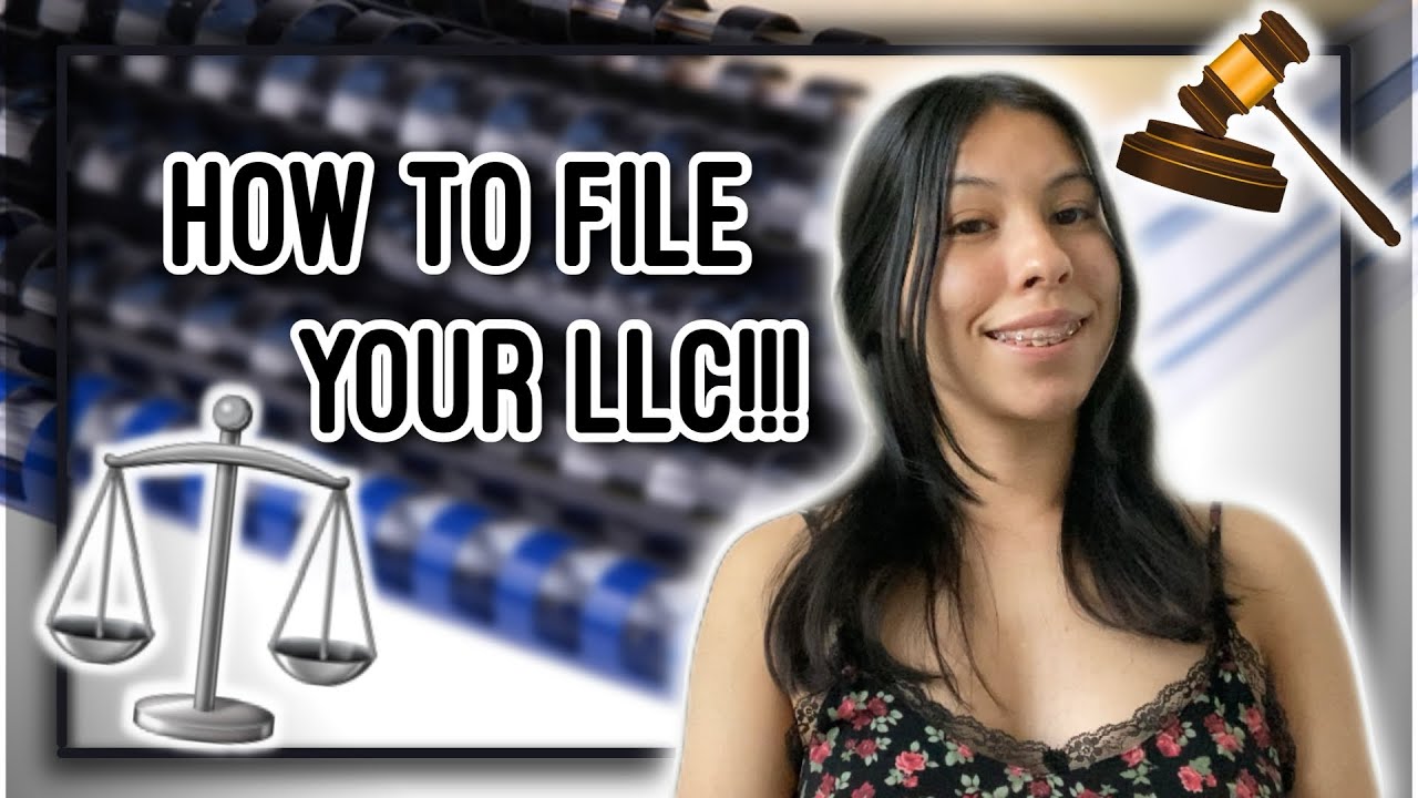 HOW TO FILE YOUR LLC FOR FREE! - YouTube