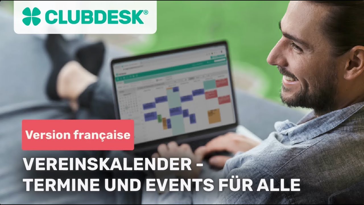 Comment fonctionne l'agenda - Logiciel club ClubDesk - YouTube