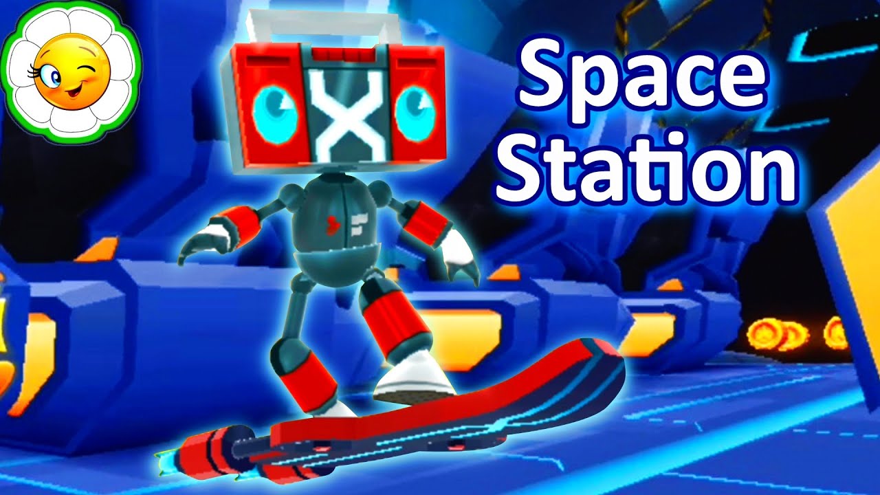 Subway Surfers #71 Космический сёрфинг: Spacebot на доске Endeavour! На ...