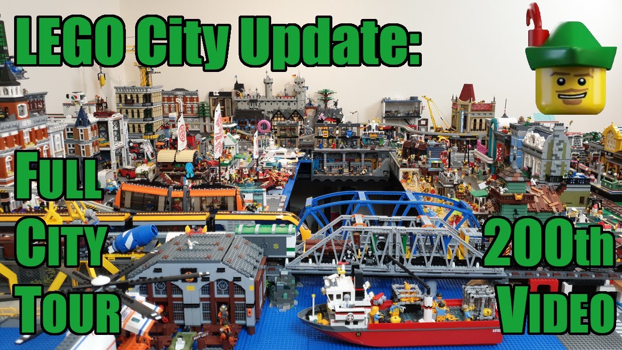 LEGO City Update - 200th Video Special - Full Tour 💯💯🏹 - YouTube