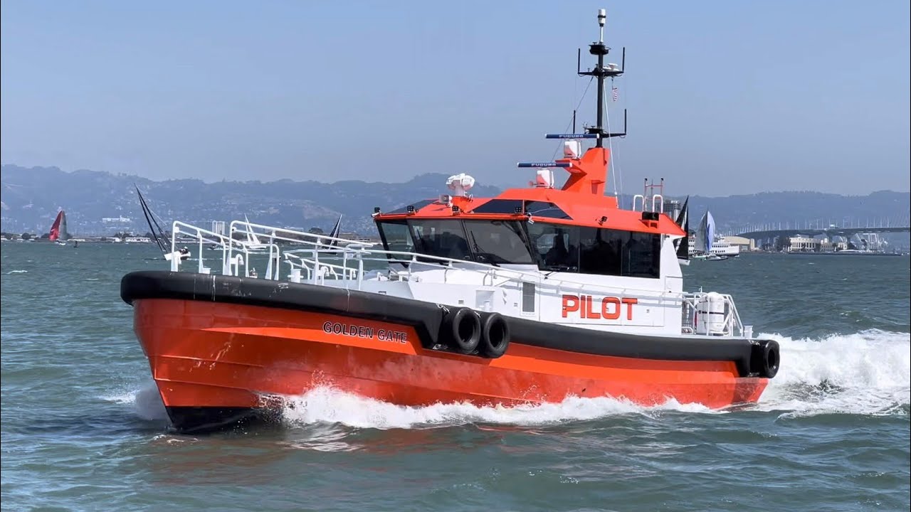 Introducing the *new* Pilot boat Golden Gate! - YouTube