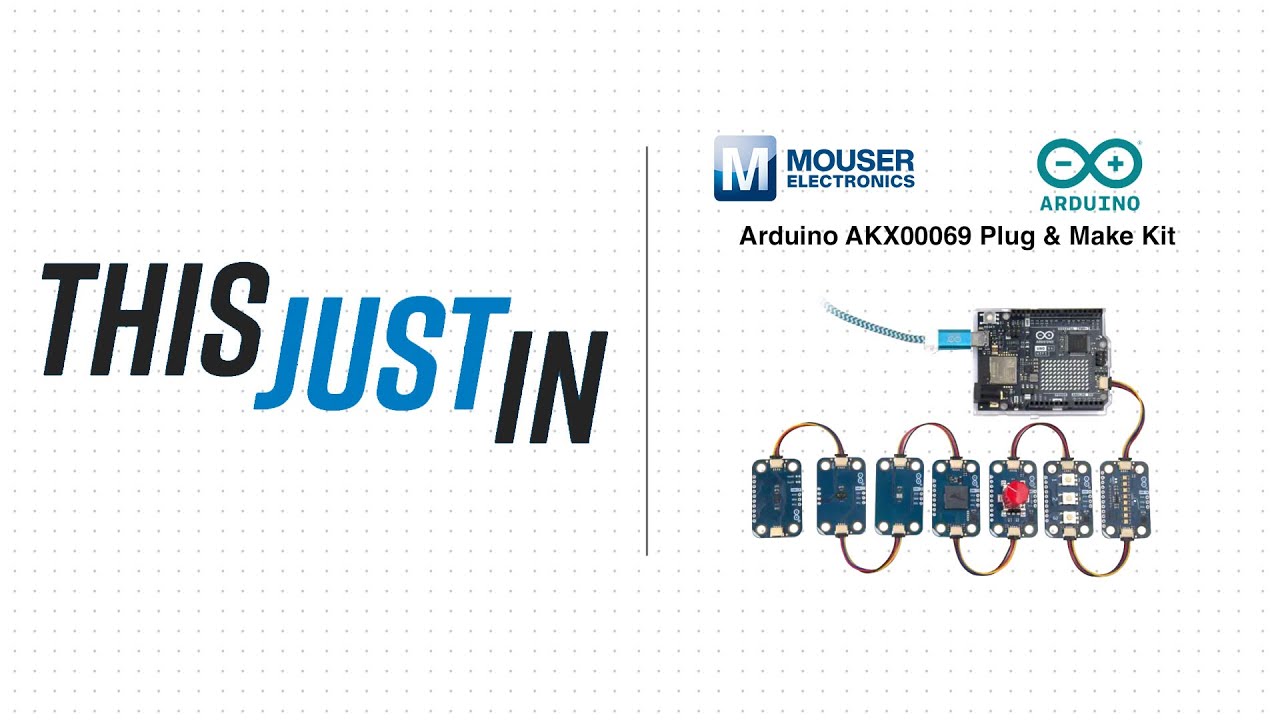 Arduino Akx00069 Plug And Make Kit This Just In Mouser Electronics