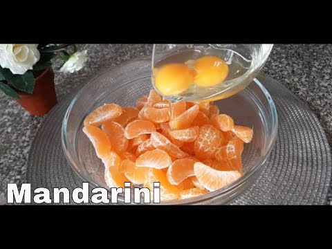 Torta ai mandarini ricetta incredibilmente deliziosa !
