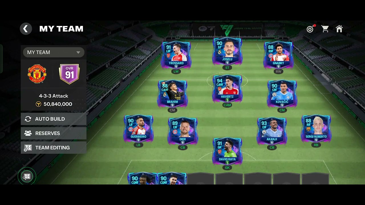 My FC Mobile Team 91 OVR!!!!!!!!(plz Subscribe) #fifa #fcmobile # ...
