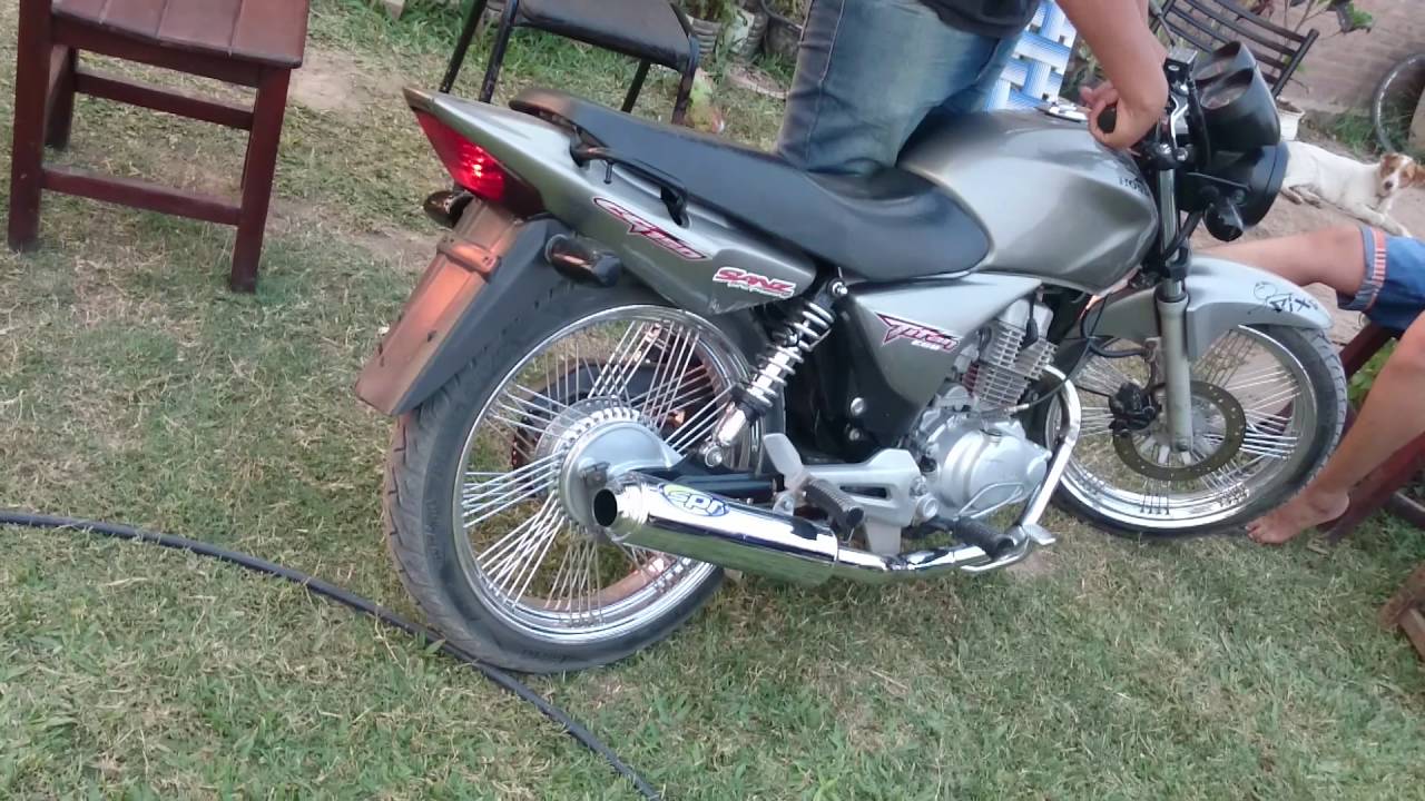 Honda Titan SPR Sprint al corte - YouTube