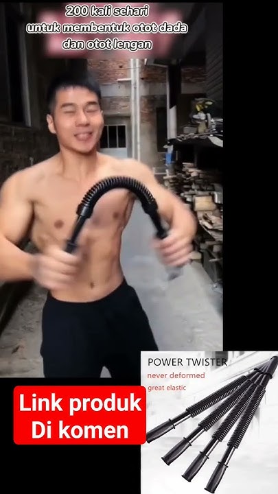 Power Twister 20 KG - 80 KG Alat Olahraga Power Bender Untuk Pembentuk Otot Lengan Perut Dan ...