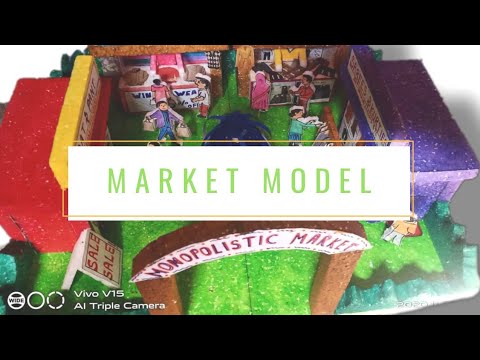 Market Model With Thermacol/Handmade Model - YouTube