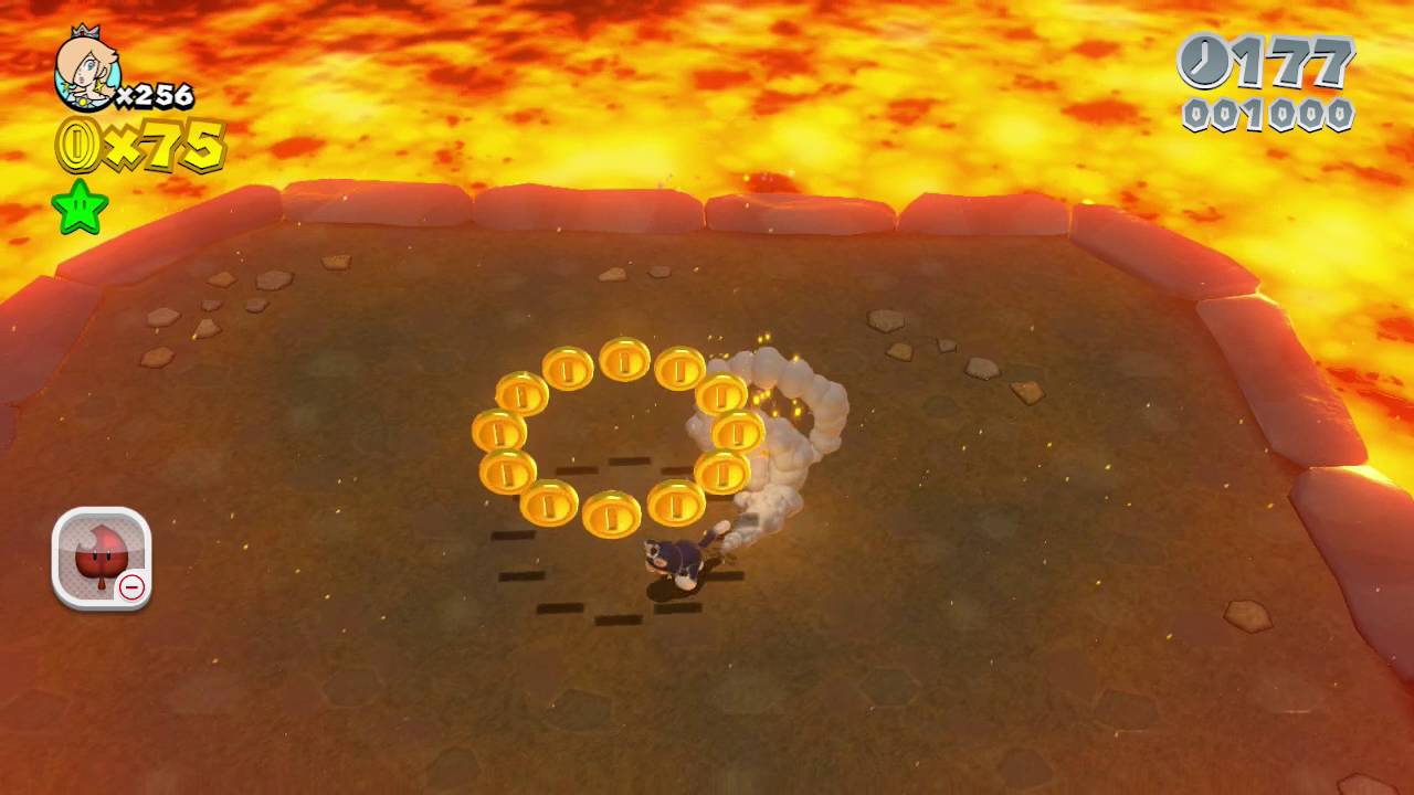 Super Mario 3D World: World 4-A - Brolder Blockade (Rosalina) - YouTube
