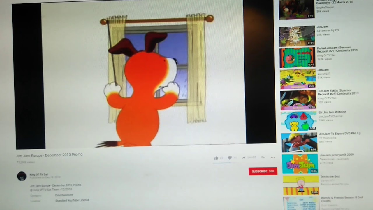 Jim Jam Europe promo 2010 - YouTube