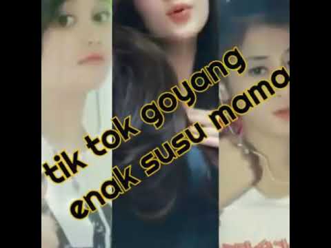 Tik tok goyang... enak susunya mama mama