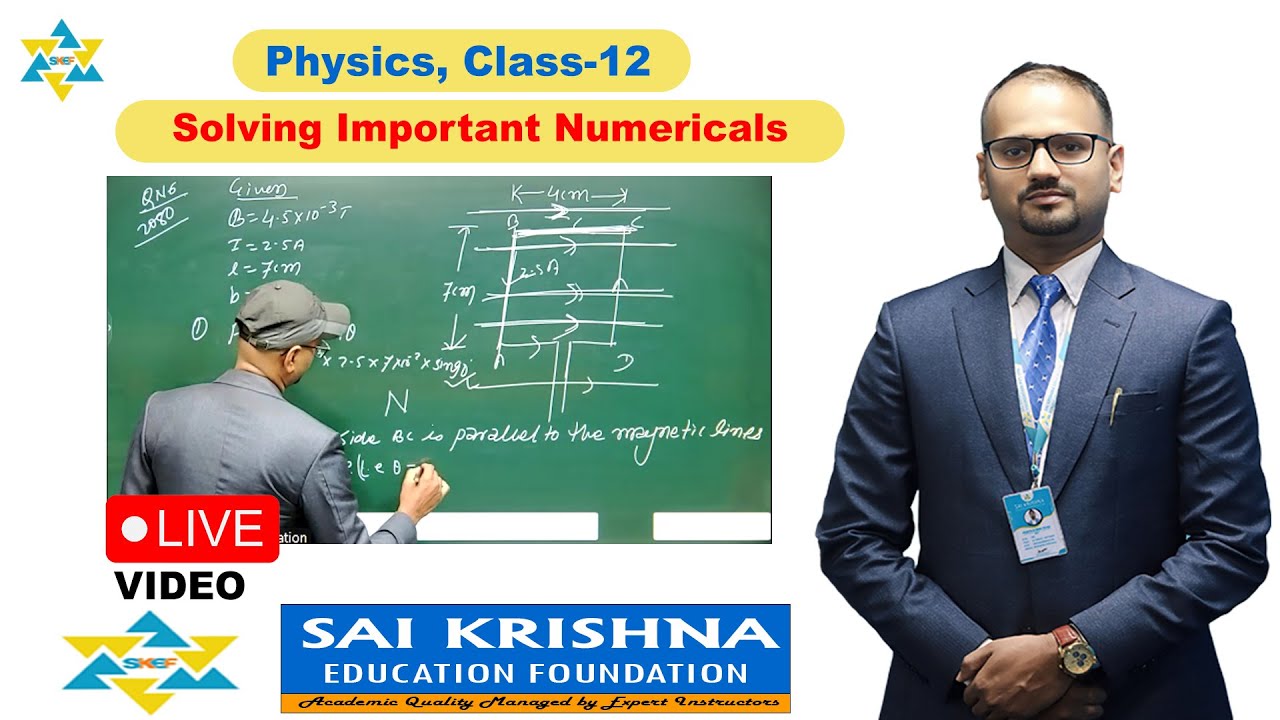 Physics - Class 12 | Solving important numericals | Moving coil ...