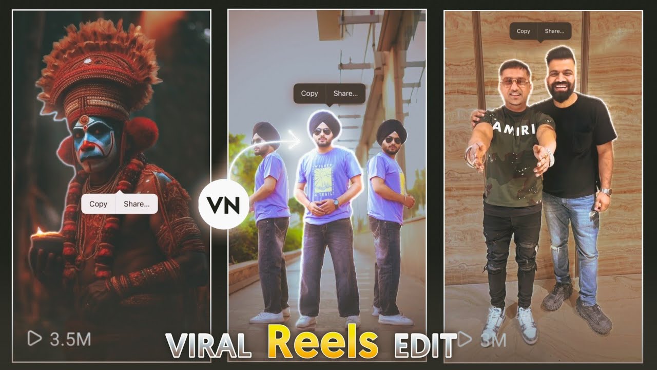 copy share reels video tutorial | Hvitserk's choice Trevor Morris reels edit | Copy share reels ...