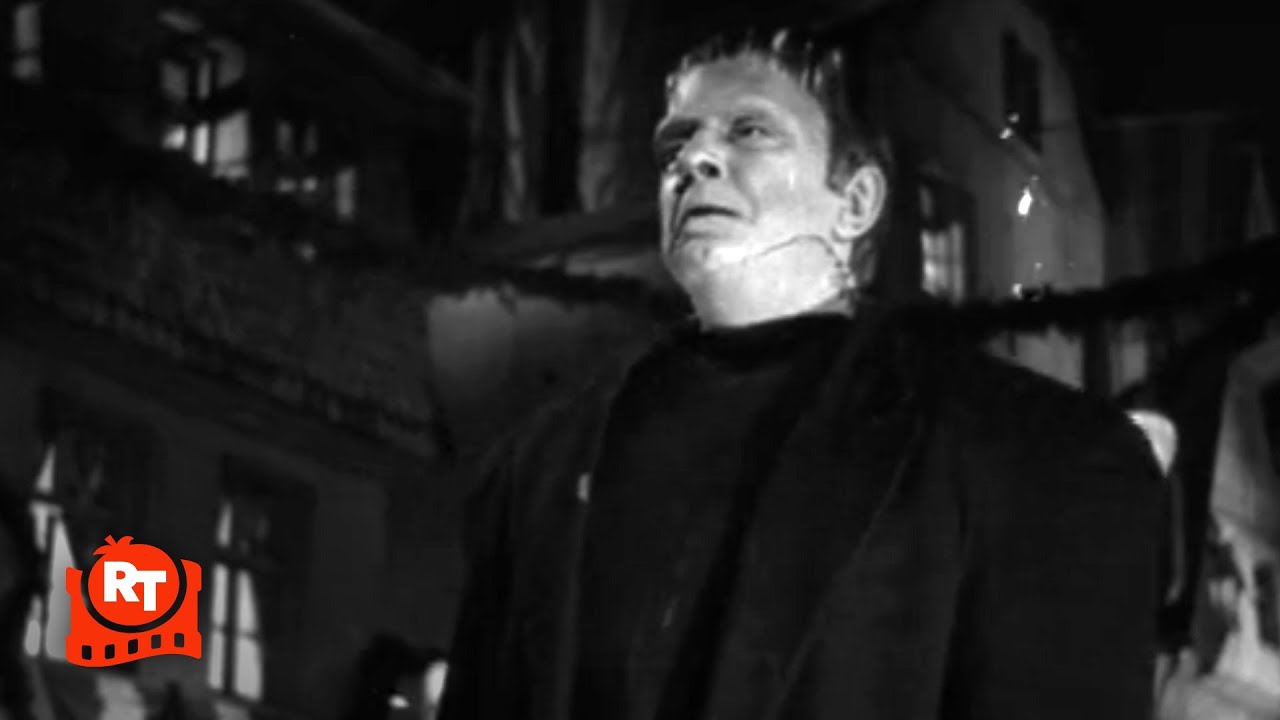 Frankenstein Meets the Wolfman (1943) - Frankenstein Attacks the ...