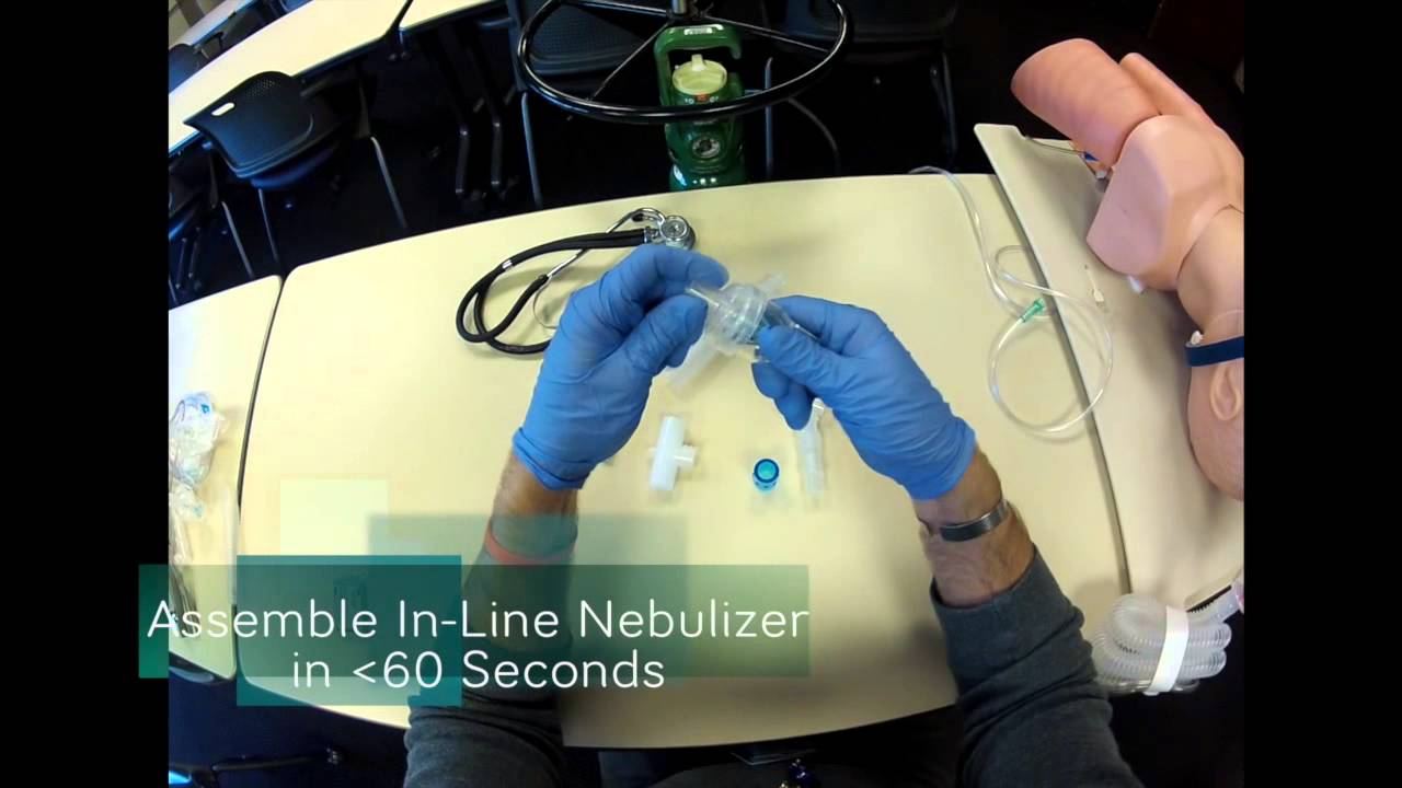 In Line Nebulizer - YouTube