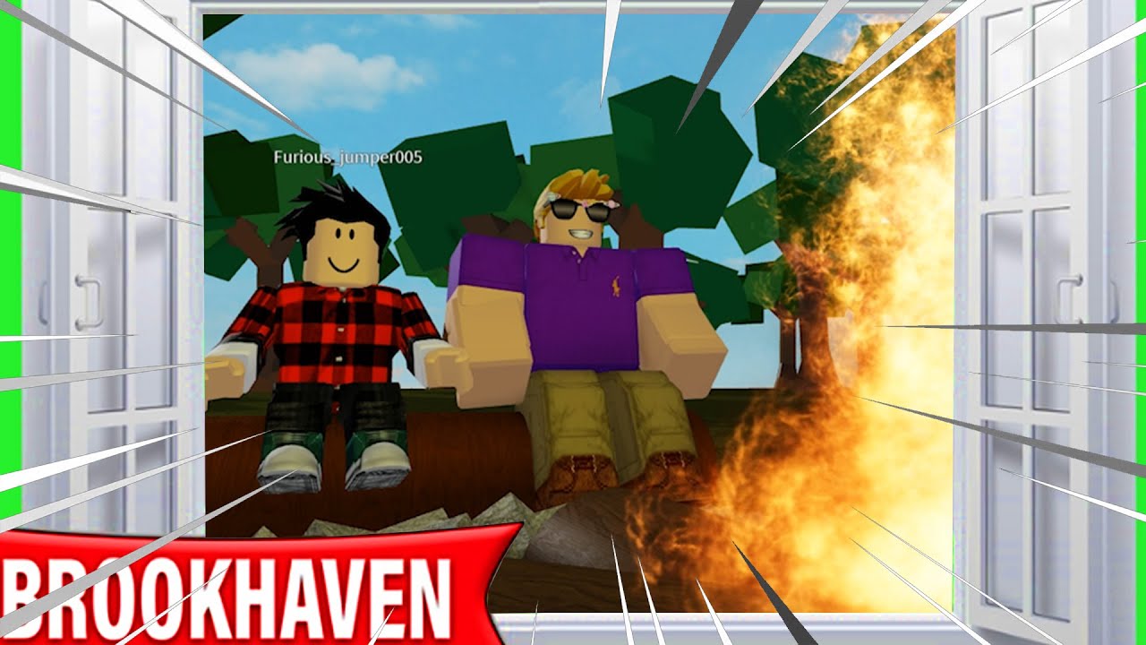 LE CAMPING DE BROOKHAVEN !! - YouTube