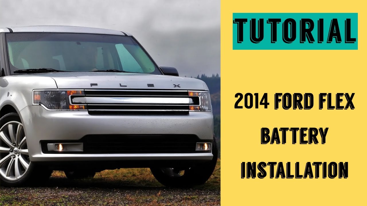 How to Install a 2014 Ford Flex Battery | Step by Step - YouTube