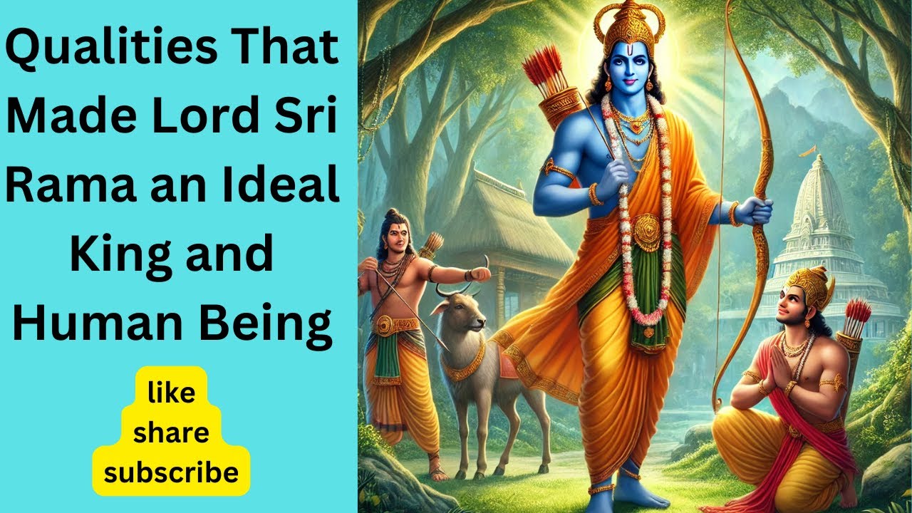 Qualities That Made Lord Rama an Ideal King and Human Being - YouTube