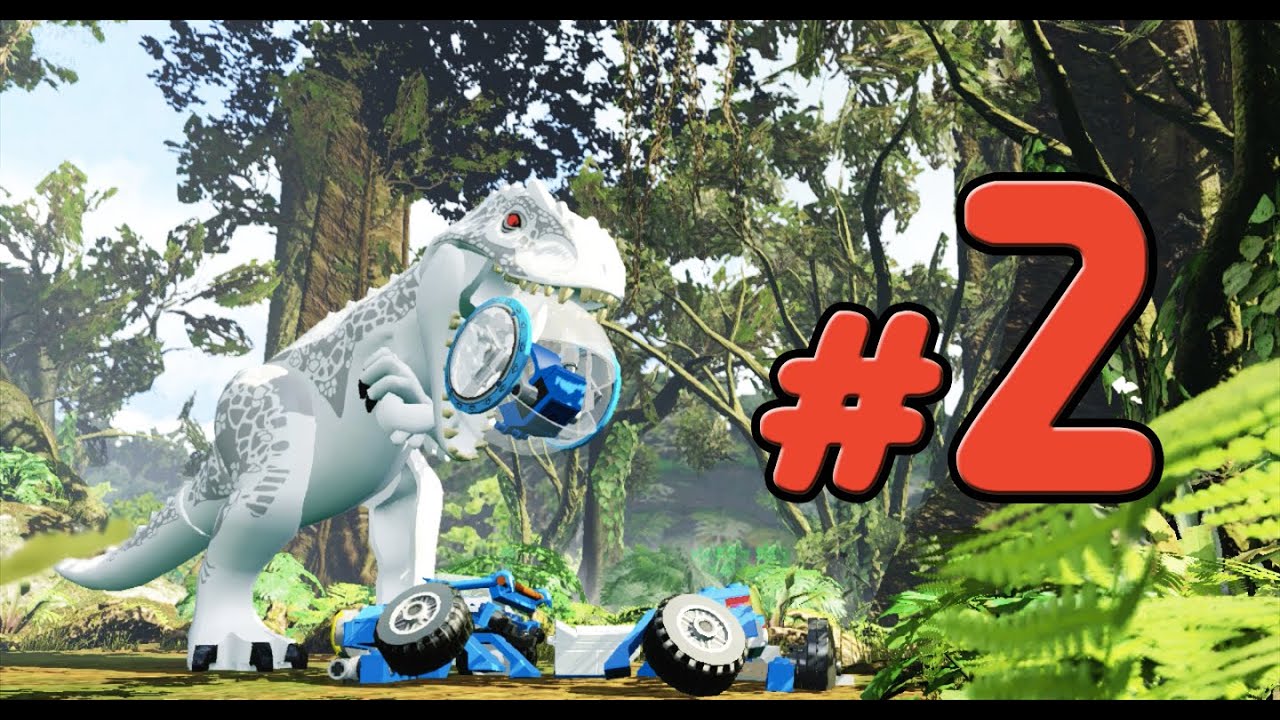 Lego Jurassic World Gameplay Walkthrough - Part 2 [GYROSPHERE VALLEY ...