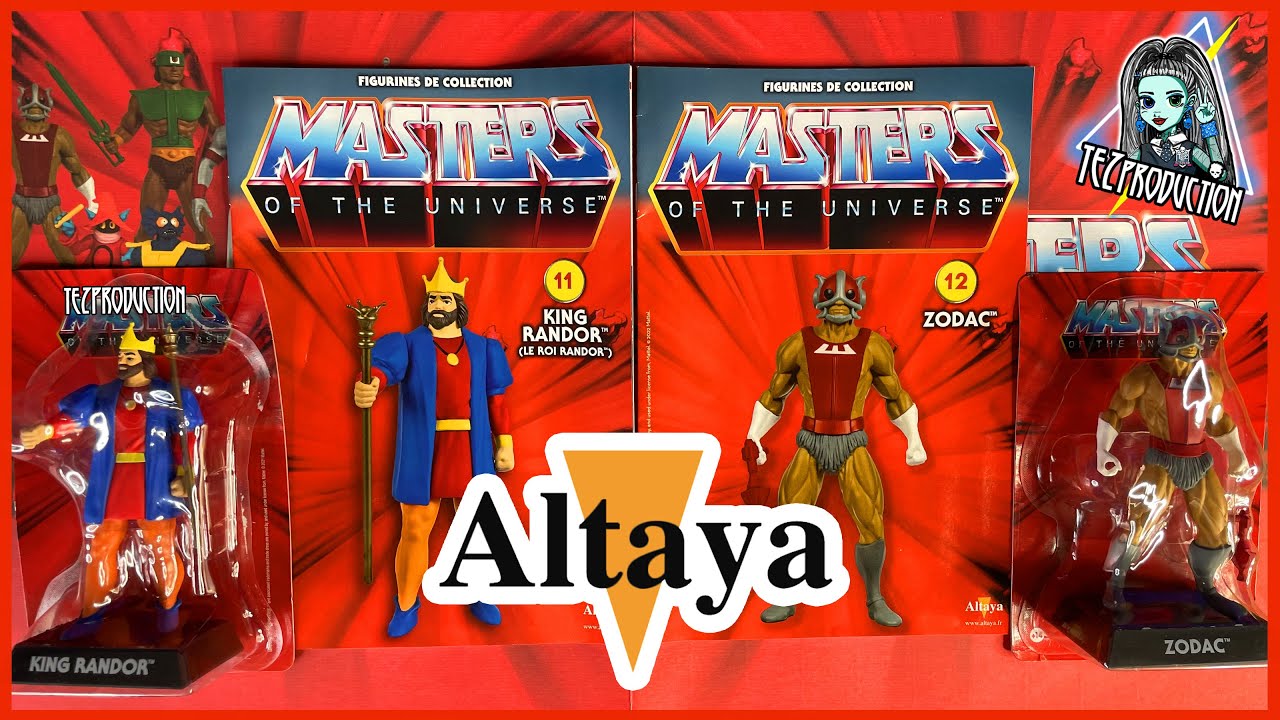 MASTERS OF THE UNIVERSE ALTAYA N° 11 & 12 @Altaya France - YouTube