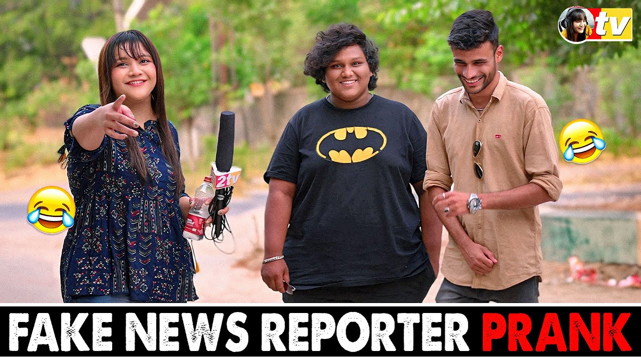 FAKE NEWS REPORTER PRANK IN PUBLIC #2 🤣🤣 | MUST WATCH - YouTube