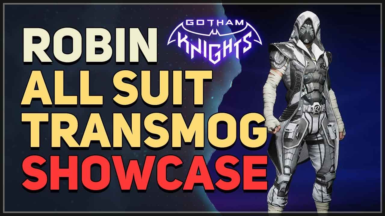 All Robin Suit Transmog Gotham Knights - YouTube