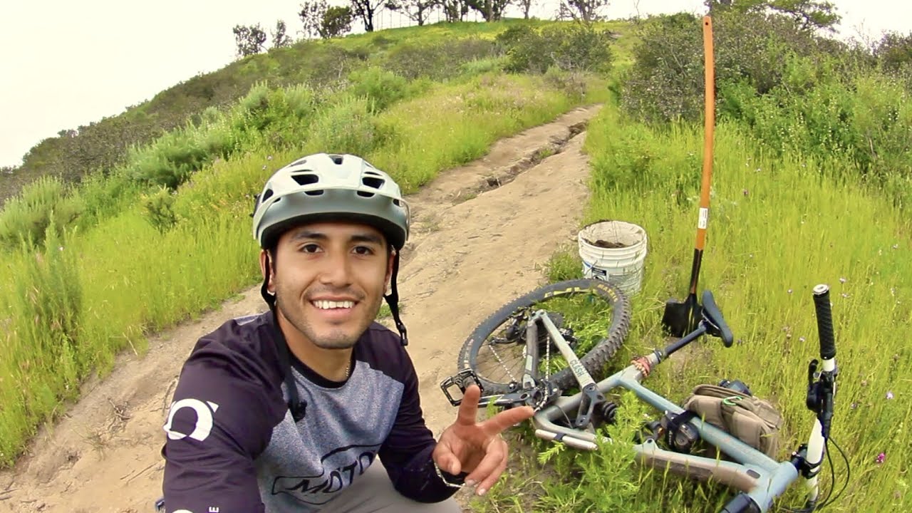 Laguna Beach Trail Maintenance | MTB Trail Maintenance | Fixing Ruts ...