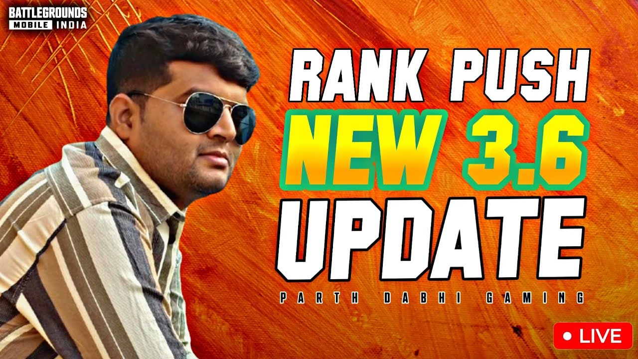 🔴LIVE - RANK PUSH & ROAD TO 1K SUBSCRIBER | BGMI LIVE@PARTH DABHI - YouTube
