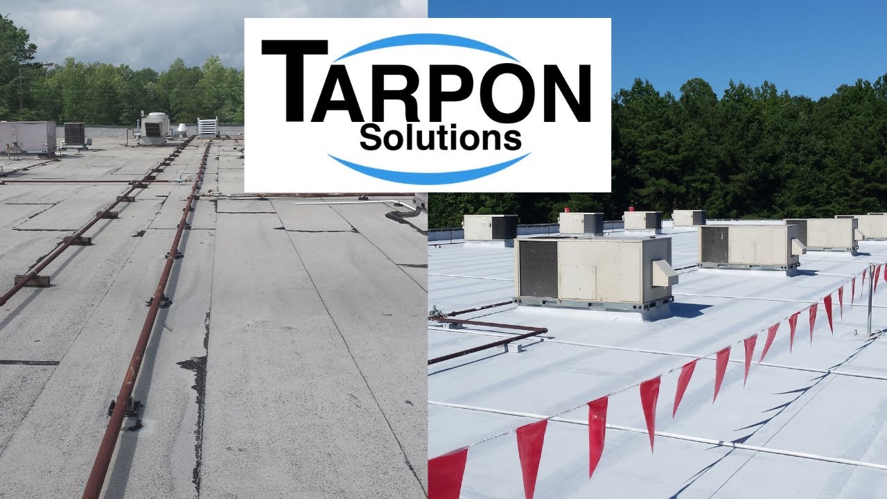 Waterproofing a Mod-Bit Roof - YouTube