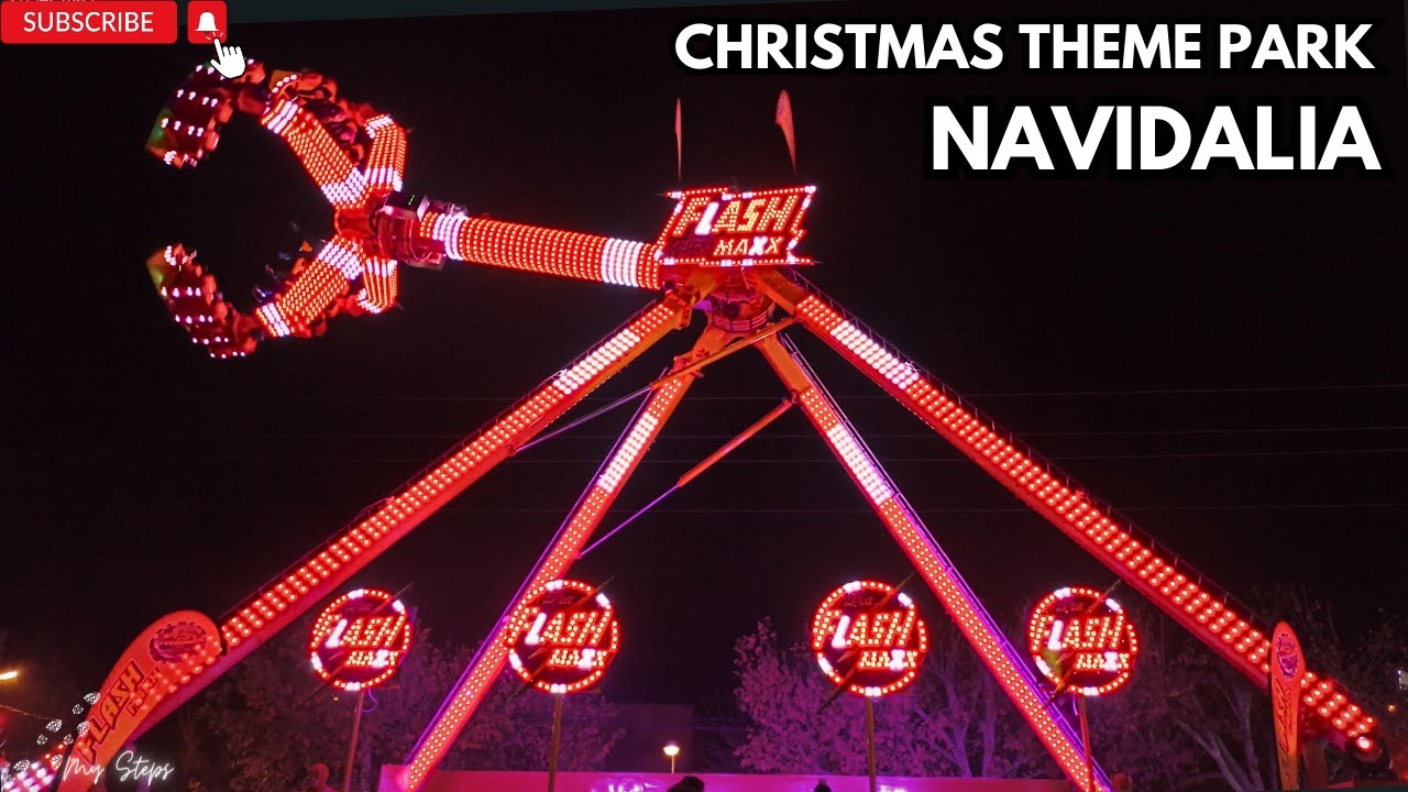 Christmas Theme Park: Navidalia (Getafe, Madrid), part 2 - YouTube