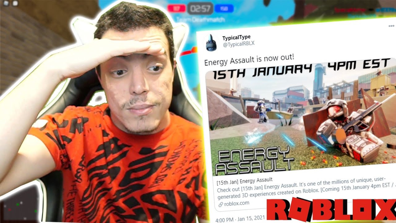 NEW Roblox Game From TypicalType!! Energy Assault.. - YouTube