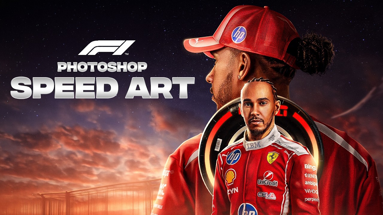 Lewis Hamilton 2026 Edit ( Scuderia Ferrari ) | F1 | Photoshop Design ...