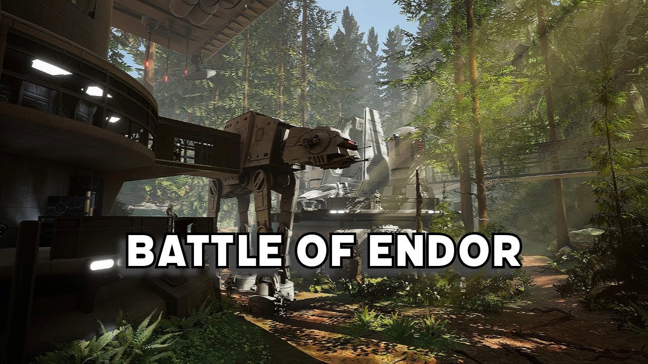 The Battle of Endor | Star Wars | Escaping Endor in Star Wars ...