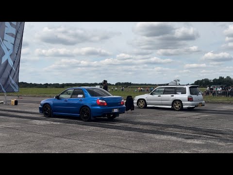 Subaru Wrx Sti POV Drag Racing At Ten Of The Best 2024 - YouTube