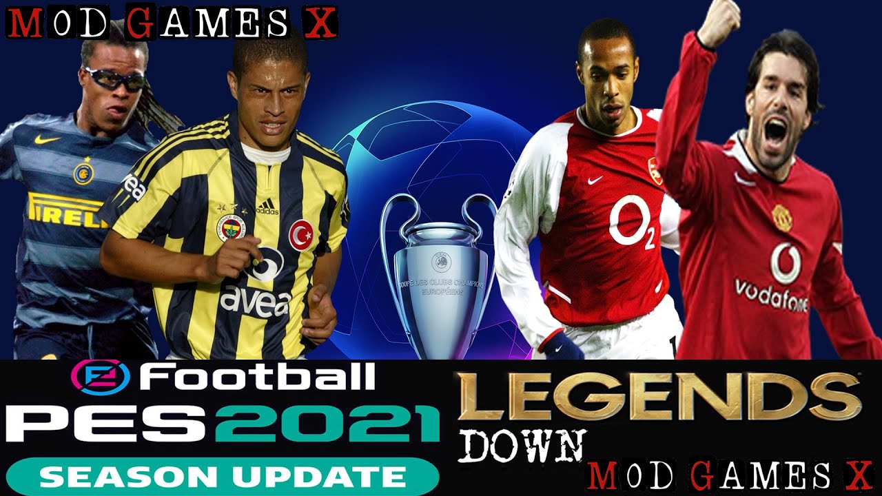 🔴 🎮 LIVE PES 2021 Legends Patch 3.2 "Classic patch ModGamesX LEGENDS ...