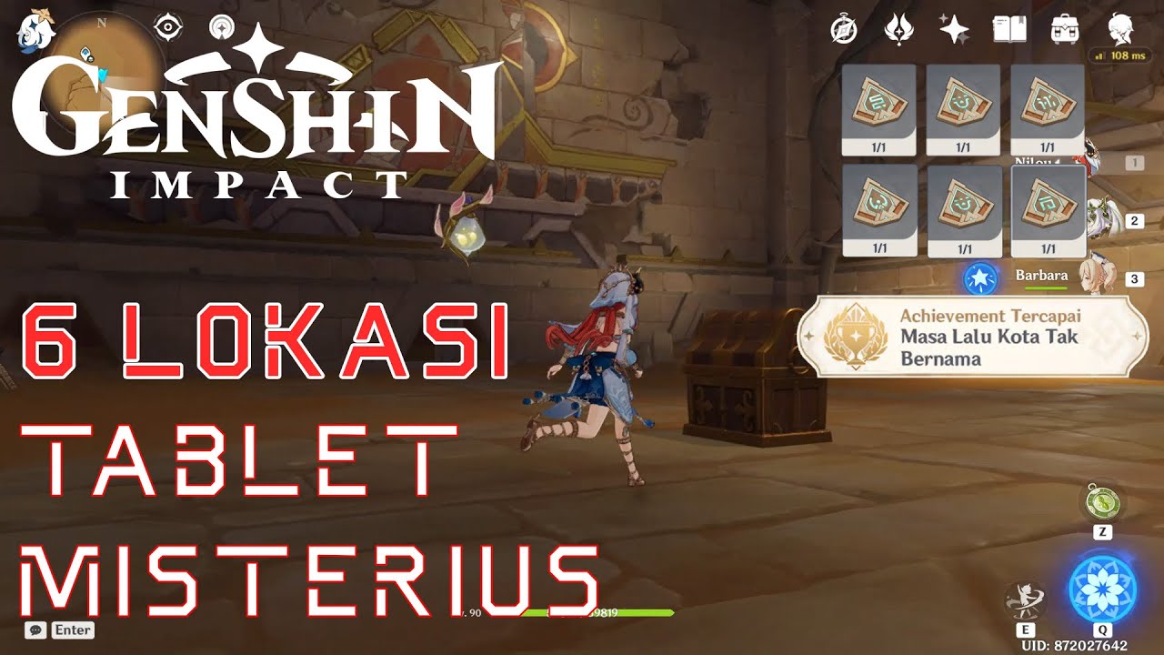 6 Lokasi Tablet Misterius | Genshin Impact - YouTube
