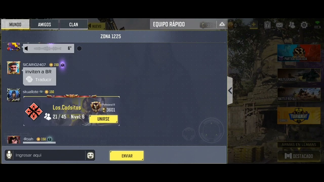 Chat global random COD MOBiLE...parte #1 - YouTube