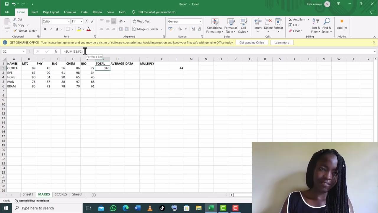 How to create a report using Microsoft Excel - YouTube