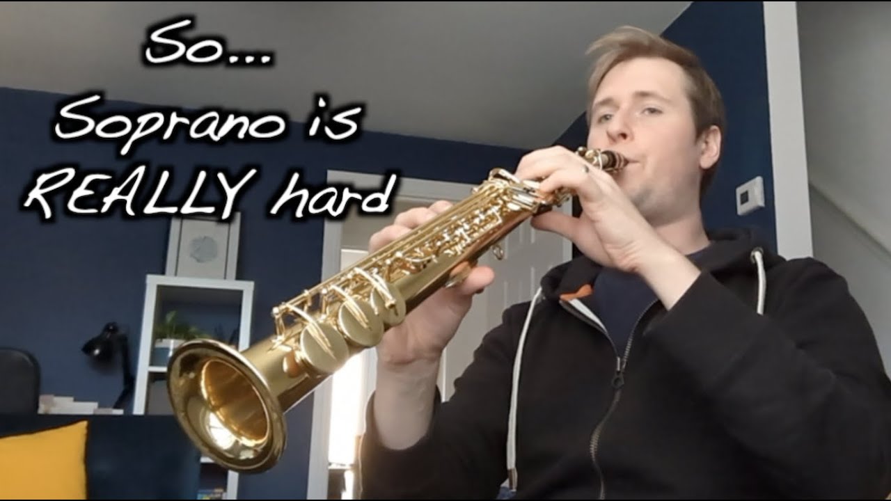 My first time playing soprano was a disaster... - YouTube