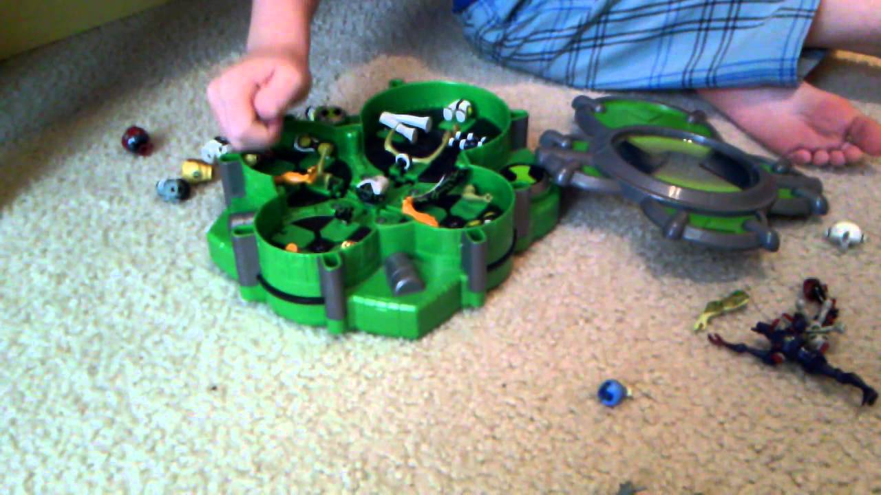 Bence's Ben 10 body parts - YouTube