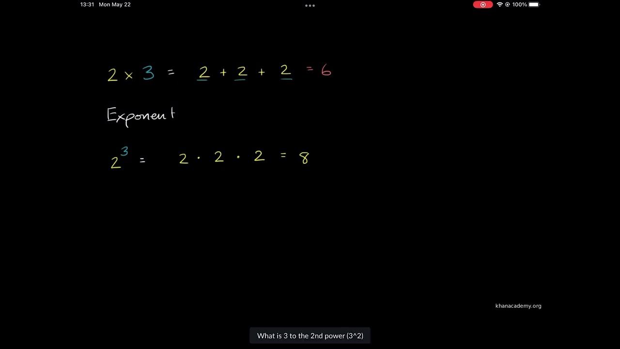 Intro to exponents (subtitles) - YouTube