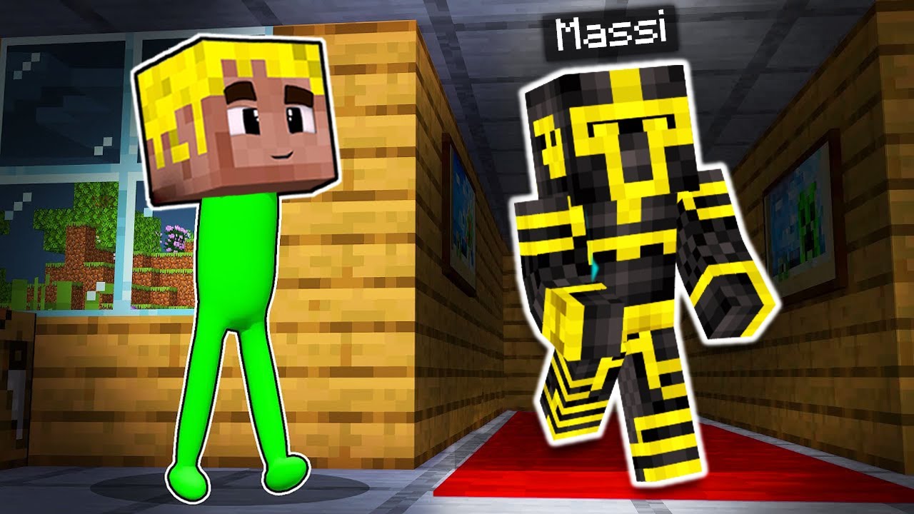 TROLLEO A MASSI CON DISFRAZ DE LIME DE RAINBOW FRIENDS EN MINECRAFT ...