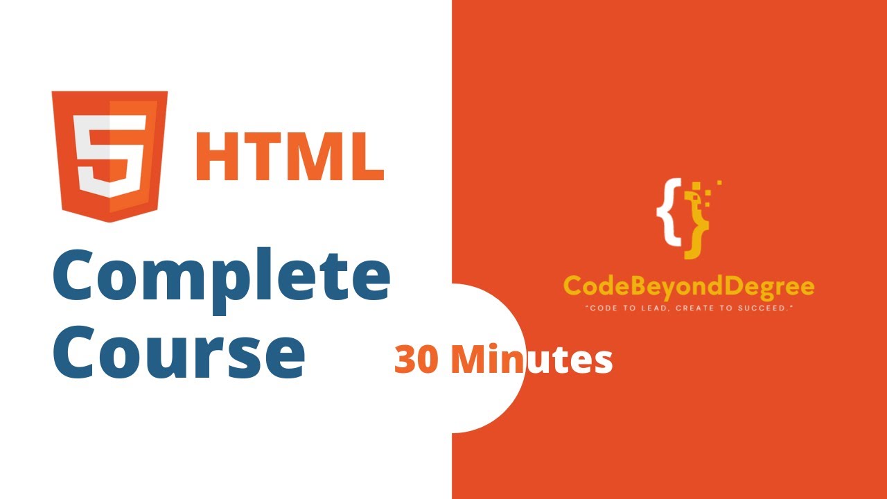 Html Tutorial For Beginners In Hindi Html Crash Course For Absolute Beginners Youtube