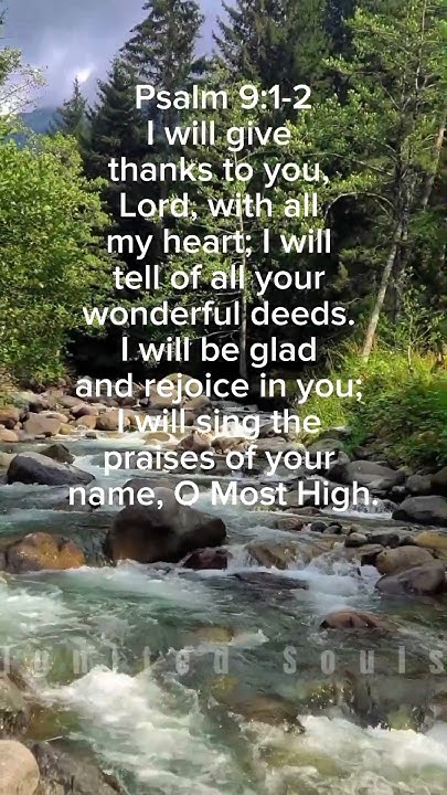 I will give thanks to you, Lord, with all my heart.#JesusIsOurLord # ...