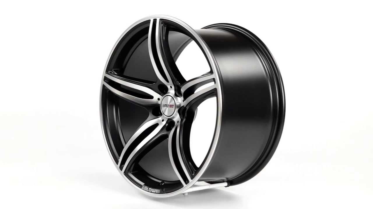 FelgenOutlet.de - Motec · Penta · flat black/metallic polished - YouTube