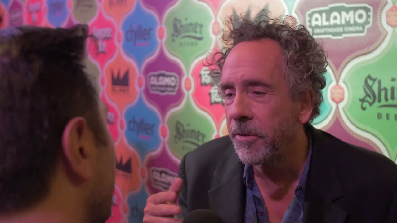 Tim Burton Interview @fantasticfest Red Carpet - MISS PEREGRINE'S HOME ...