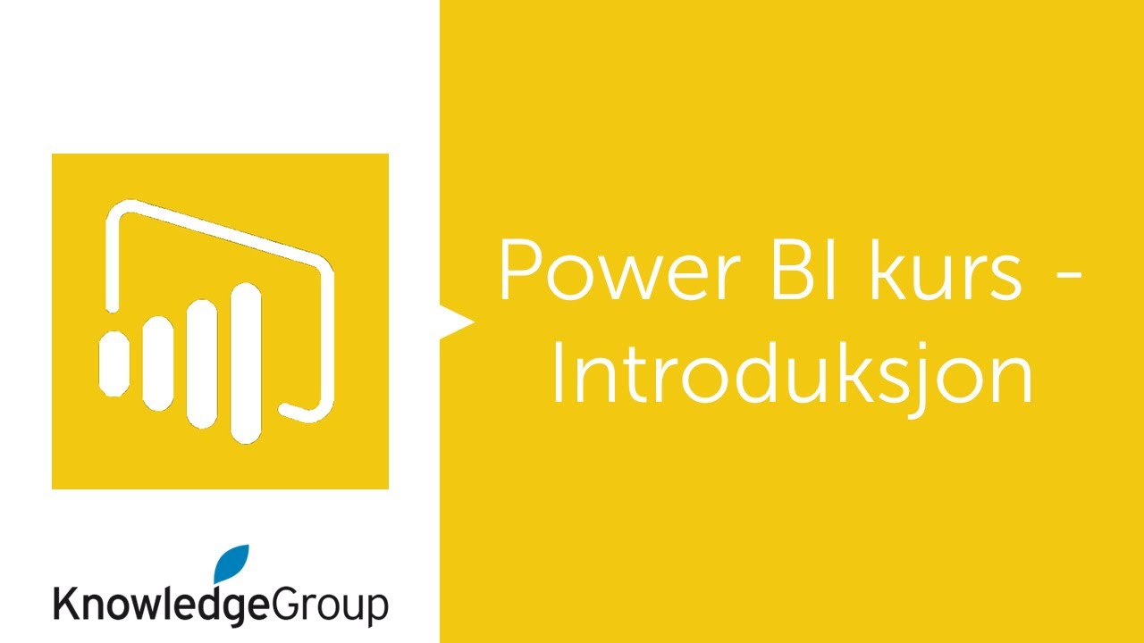 Power BI kurs - Introduksjon - YouTube