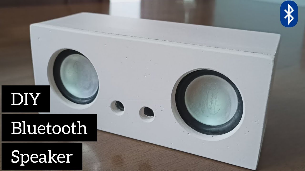 DIY Bluetooth speaker| Homemade Bluetooth speaker - YouTube