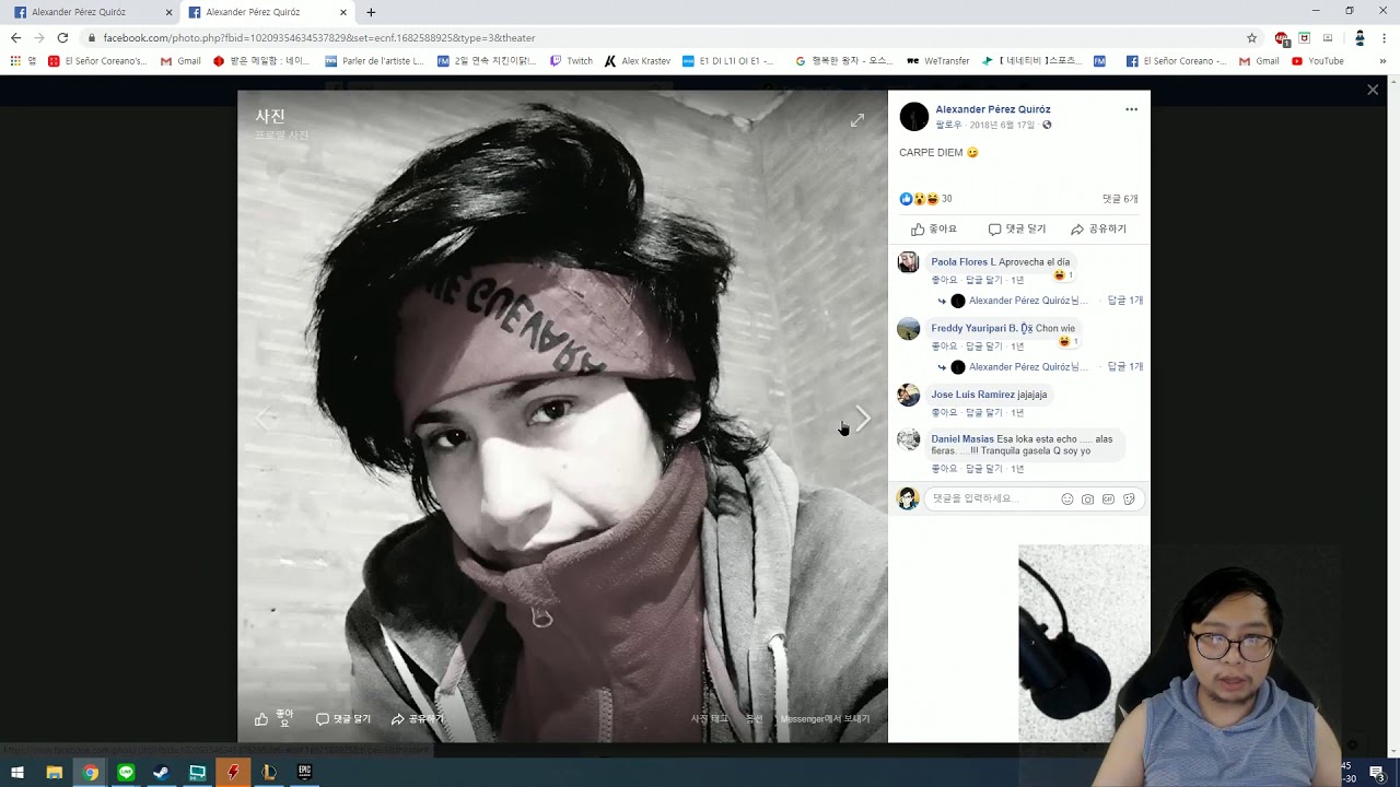 Senor Coreano INVOCANDO DIABLO en STREAM ! - YouTube