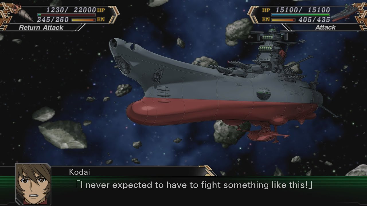 Super Robot Wars V - Space Battleship Yamato Attacks - YouTube