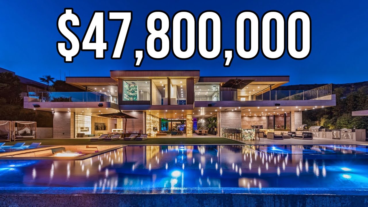 $47,800,000 "The Kaizen Home" | Mansion Tour - YouTube